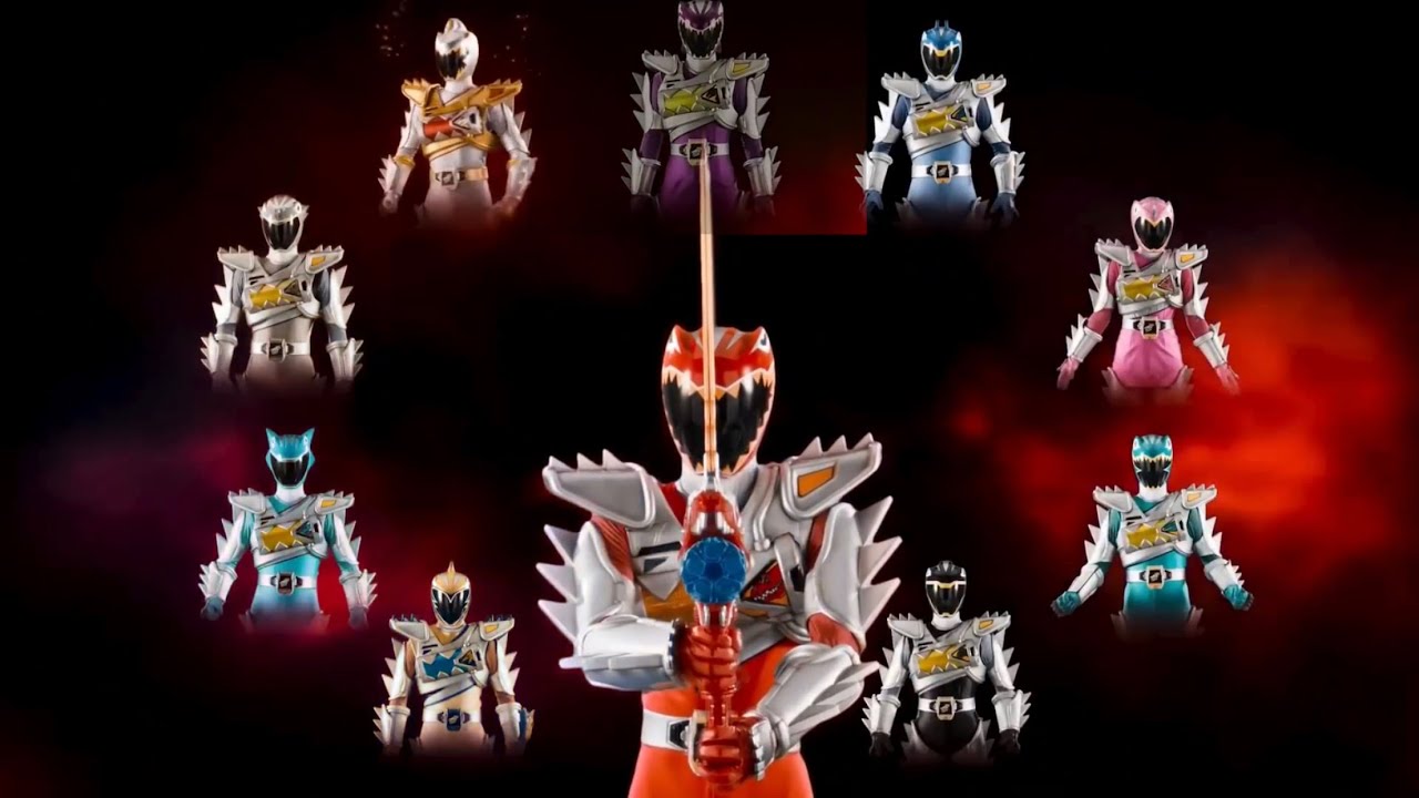 Dino Super Drive (10 Ranger Morph) Power Rangers Dino Super Charge ...
