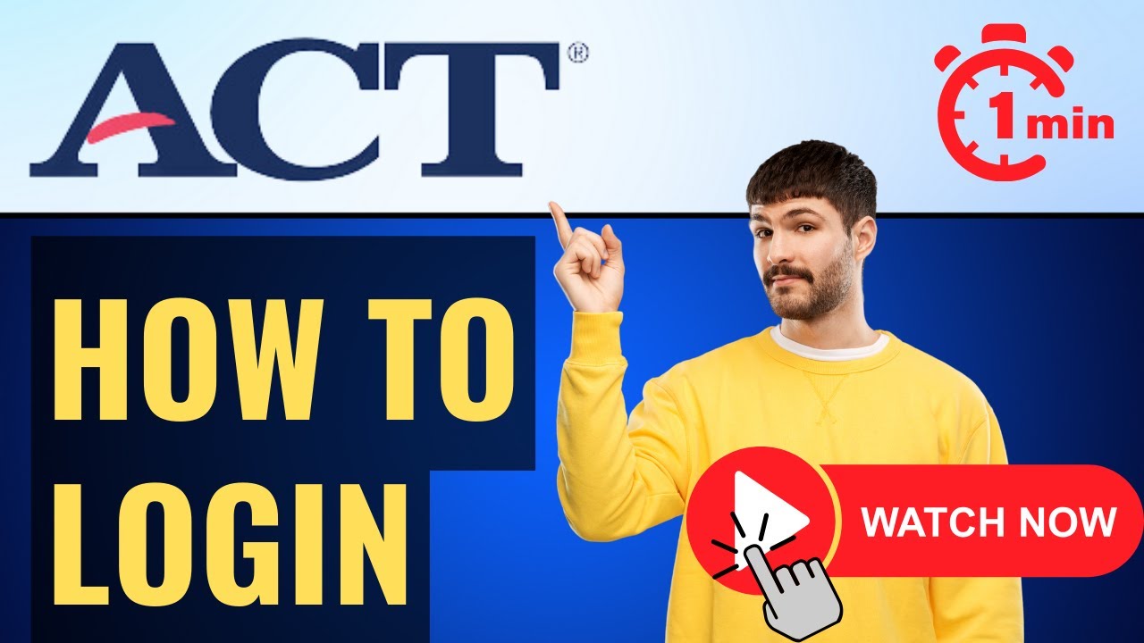 ACT Login⏬👇: MyAct Login - YouTube