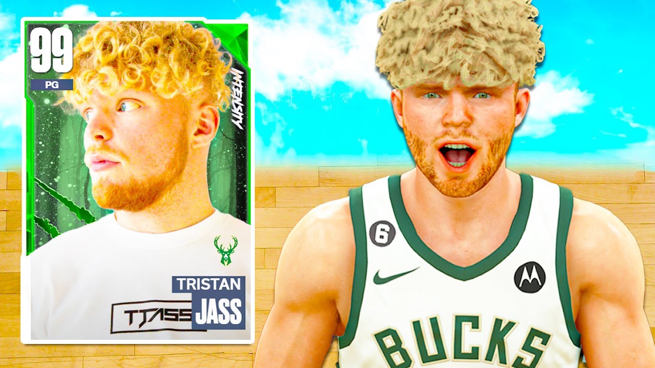 I Created Tristan Jass in NBA 2K23! - YouTube
