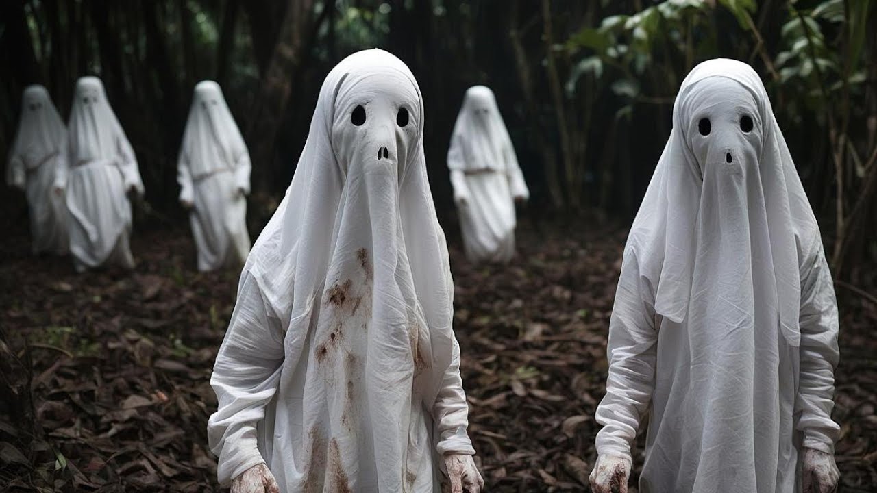 Pocong Ghost In Funeral Cloth - Malaysian Urban Legends - YouTube