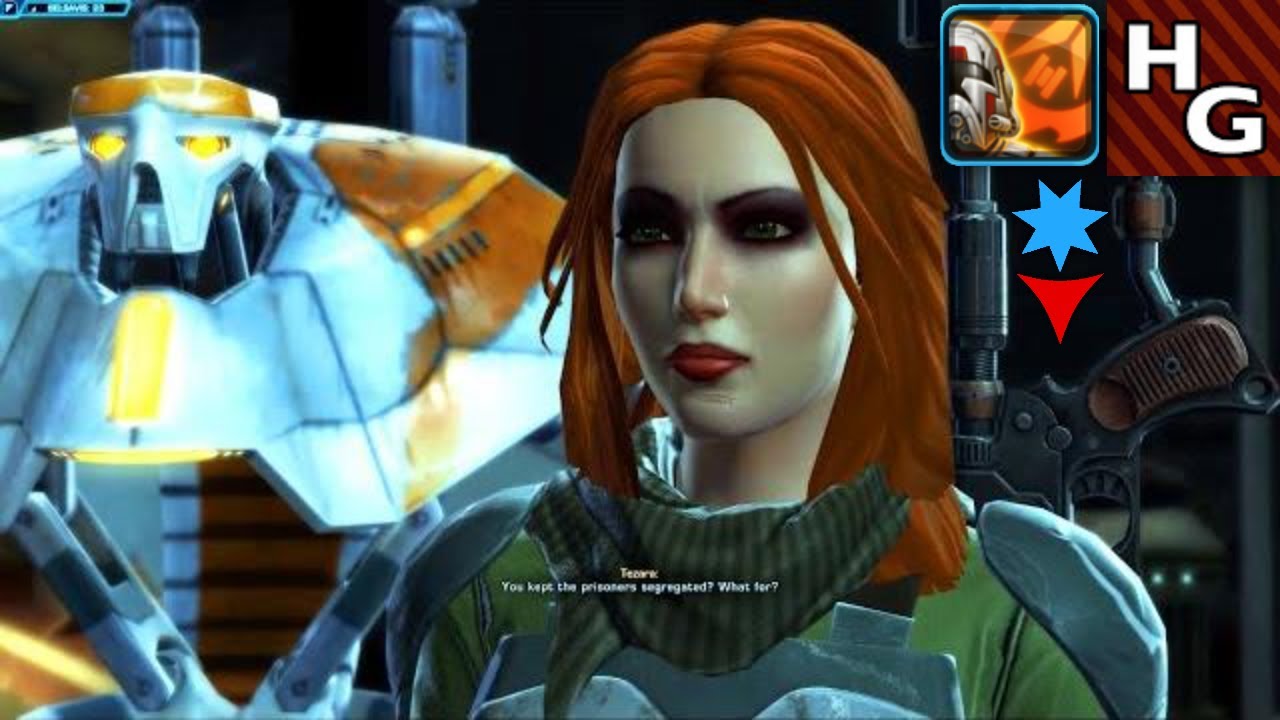 SWTOR Trooper [Female] Belsavis Planetary Story Arc [Part 2 of 4] - YouTube