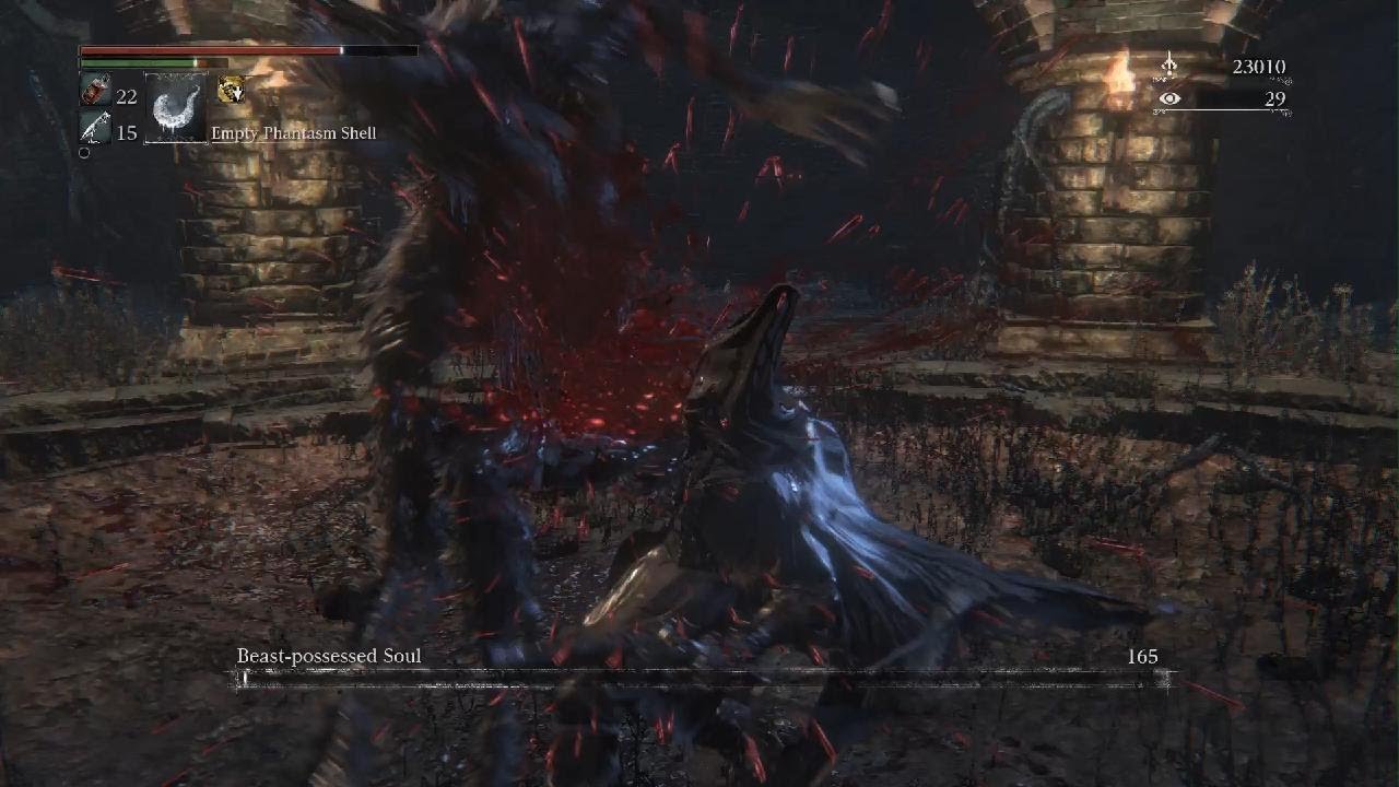 Bloodborne - Beast Possessed Soul - YouTube