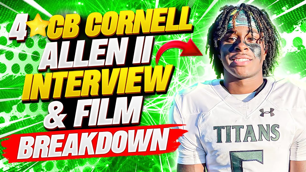 4⭐️CB Cornell Allen II Interview & Film Breakdown - YouTube