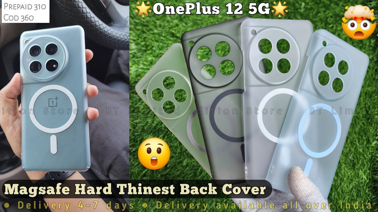 OnePlus 12 5G Magsafe Back Cover India ! OnePlus 12 5G Best Back Cover ...