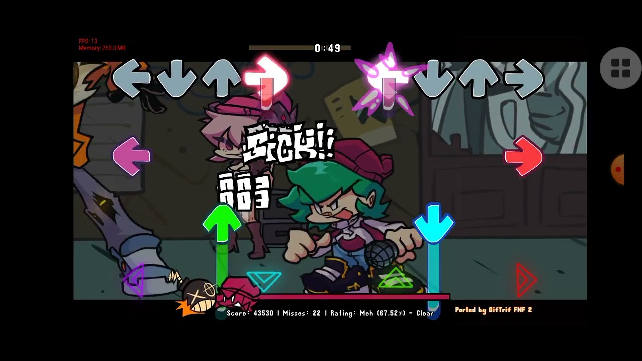 FNF aside android gama baja optimizado - YouTube