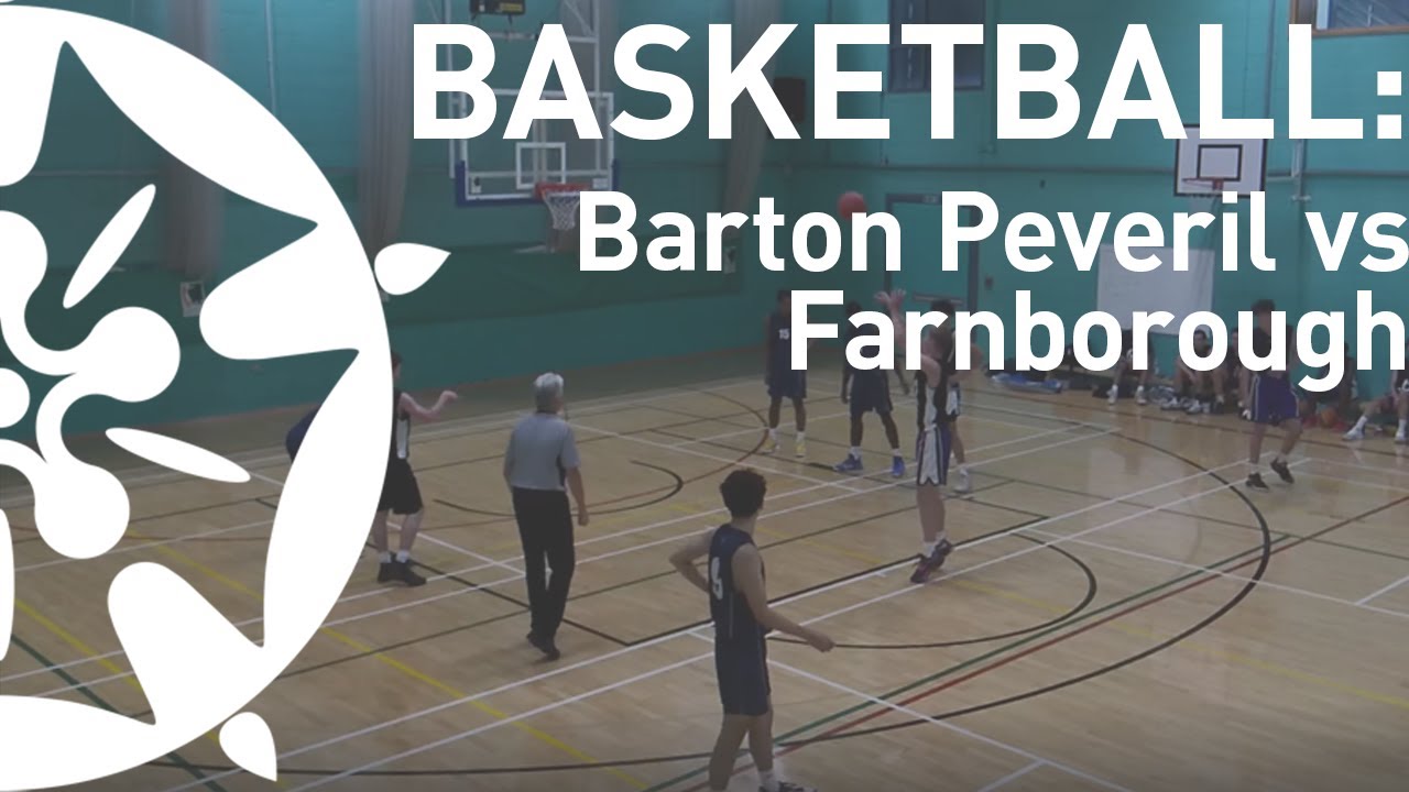 Basketball: Barton Peveril vs Farnborough - YouTube