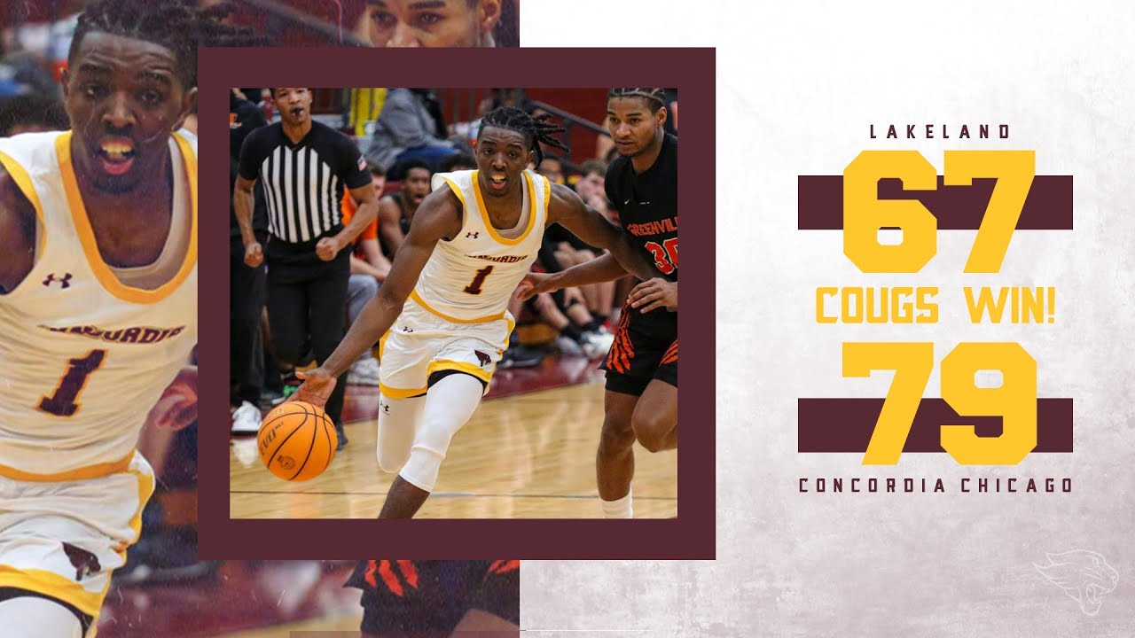 CUC Men's Basketball vs Lakeland Highlights - YouTube