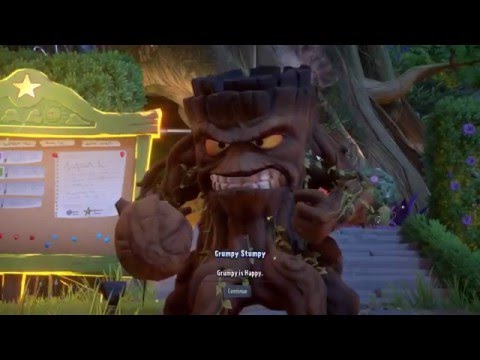 Plants vs Zombies GW2 | Escort Grumpy Stumpy - YouTube