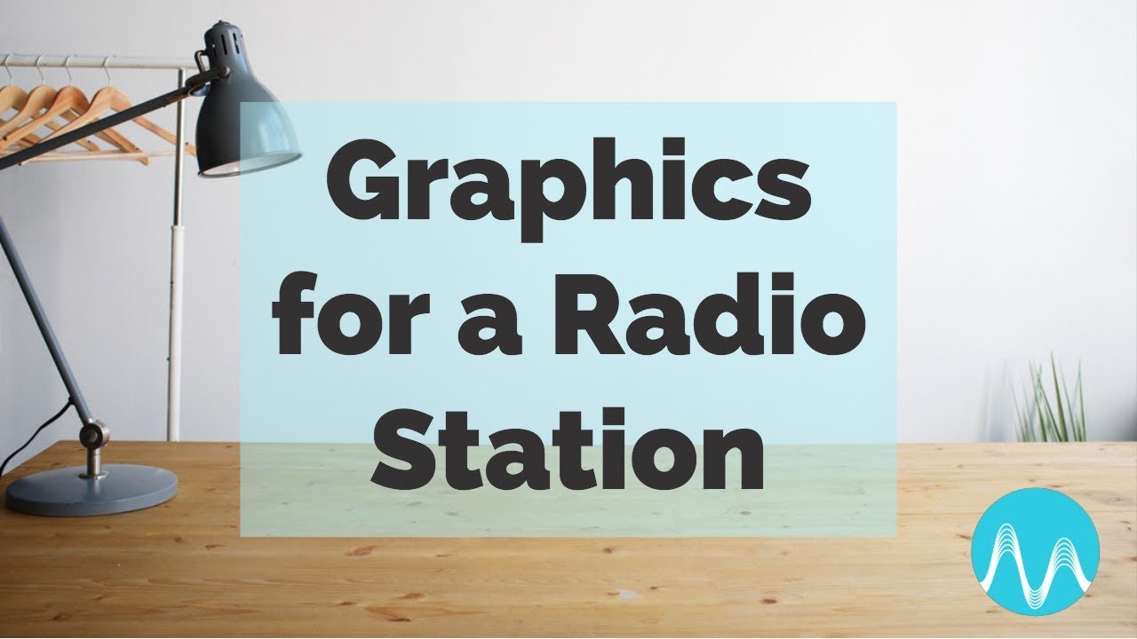 Graphics for a Radio Station - YouTube