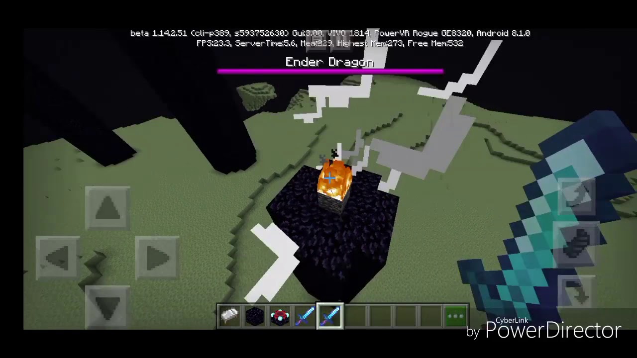 Two portals in minecraft🤔🤗needed-in description - YouTube