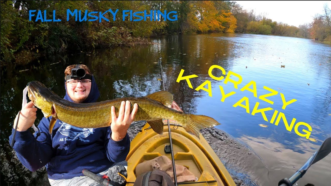FALL MUSKY FISHING - YouTube