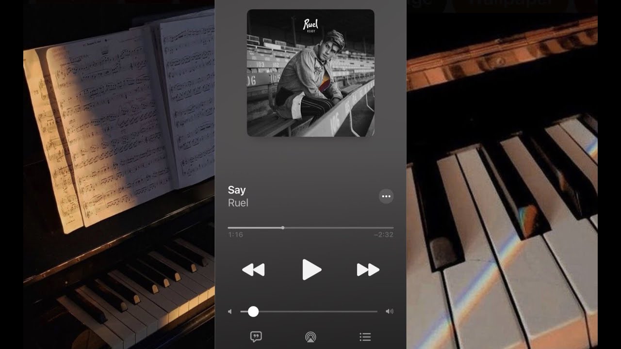 Say - Ruel // piano cover - YouTube