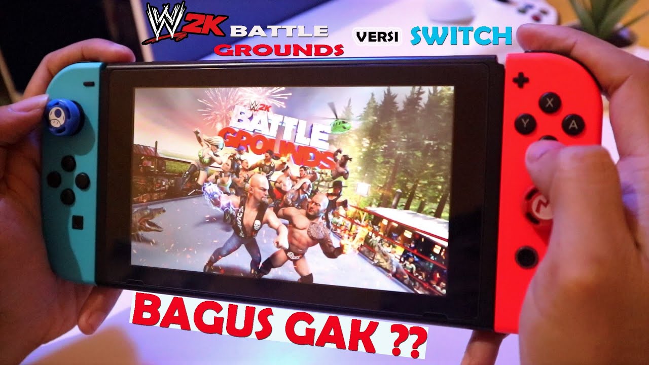 WWE 2K Battlegrounds Nintendo Switch | Akhir nya Ada Game SmackDown ...