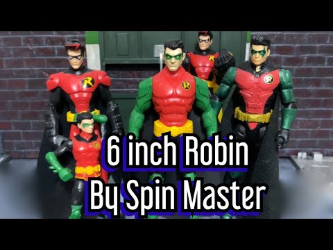Adult Collectors Spin Master 6 inch Robin Review Caped Crusader ...