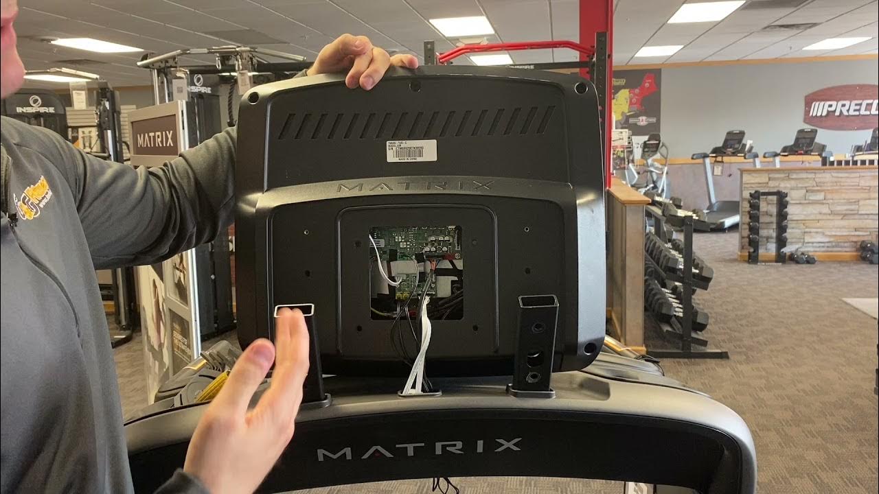 How to change or install new Matrix console on Treadmill or Elliptical ...