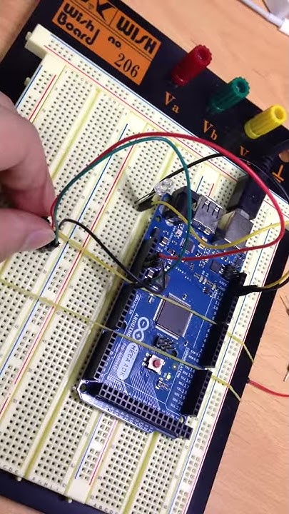 LED control using potentiometer (Arduino study) - YouTube