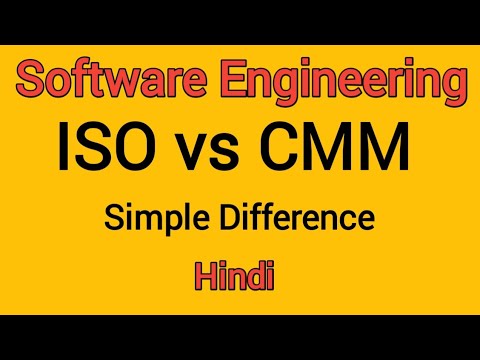 Lec-21 Difference Between ISO and CMM - YouTube