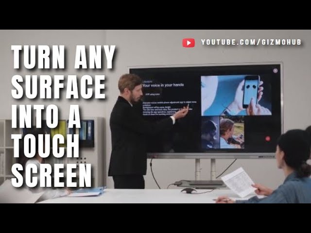 Ubi Interactive Turn Any Surface Into A Touch Screen I MANTA: Turns