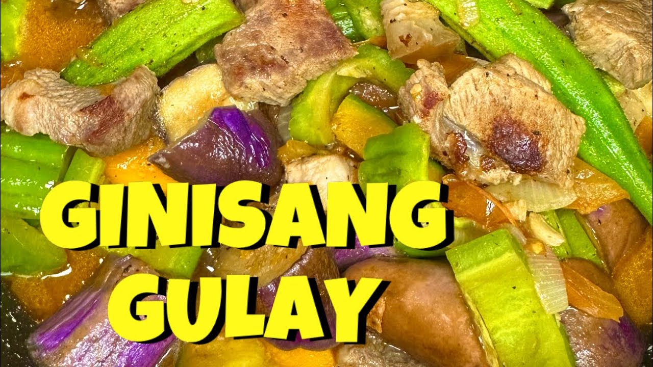 Ginisang Gulay - YouTube