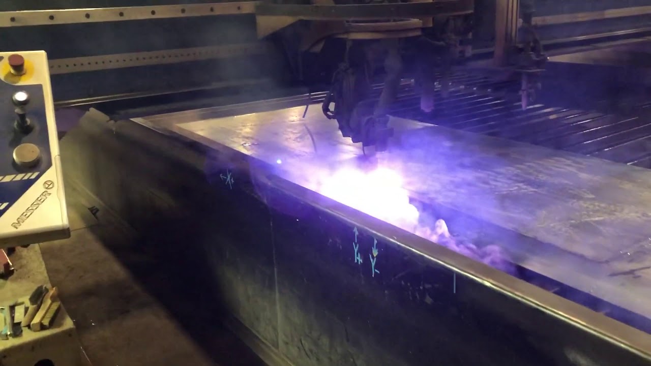 Messer Titan 14/4LP CNC Plasma Cutting System - YouTube