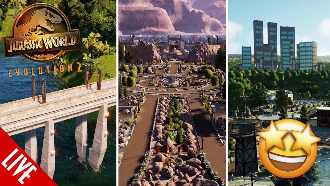 🔲Mindblowing Community Park Builds in Jurassic World Evolution 2 - YouTube