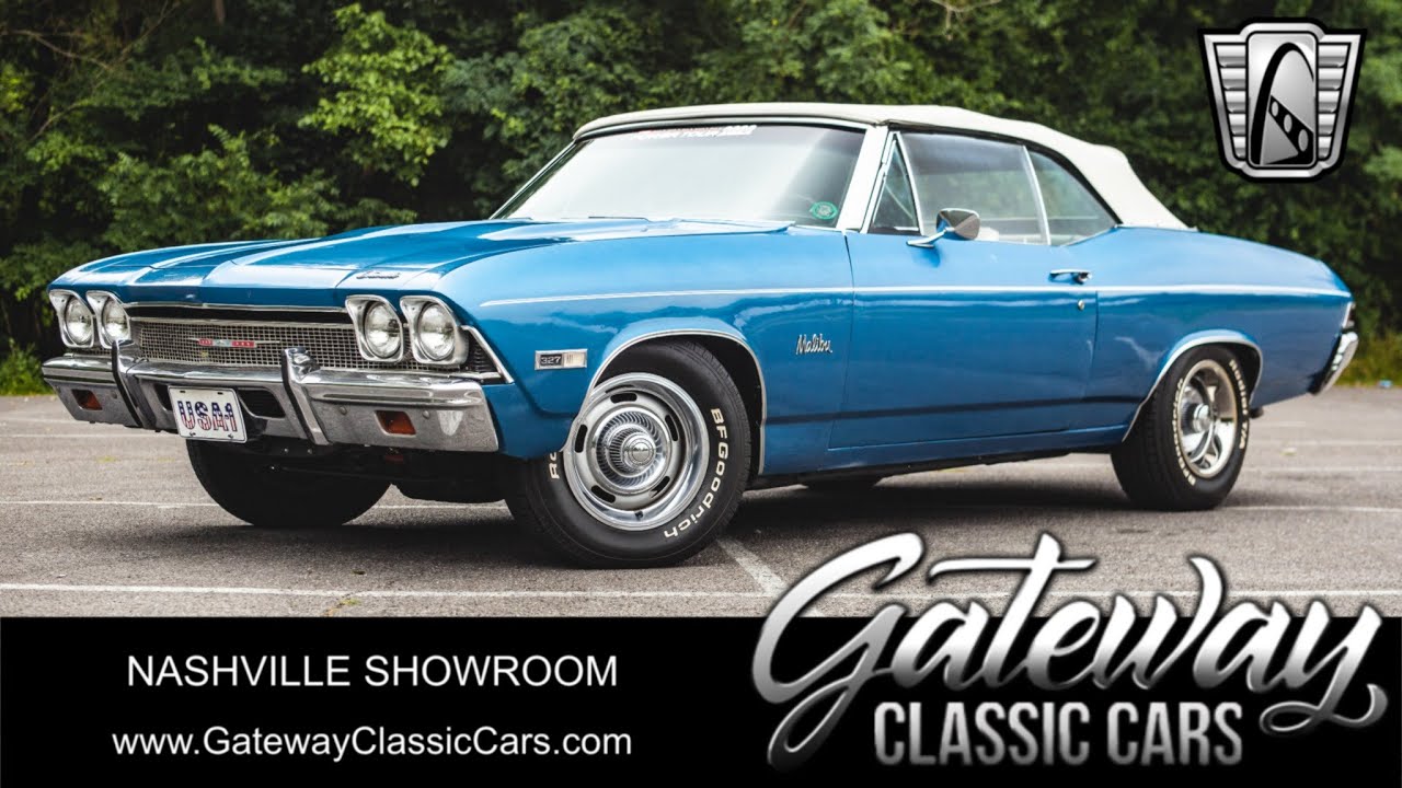 1968 Chevrolet Chevelle Convertible, Gateway Classic Cars - Nashville ...