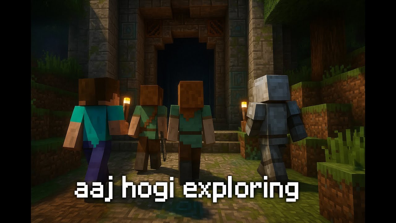 Aaj hogi exploring | ForeverNeverDie | Stream #14 | Minecraft - YouTube