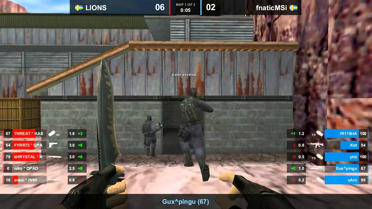 fnatic vs. lions map 1 nuke dreamhack 2011 - YouTube