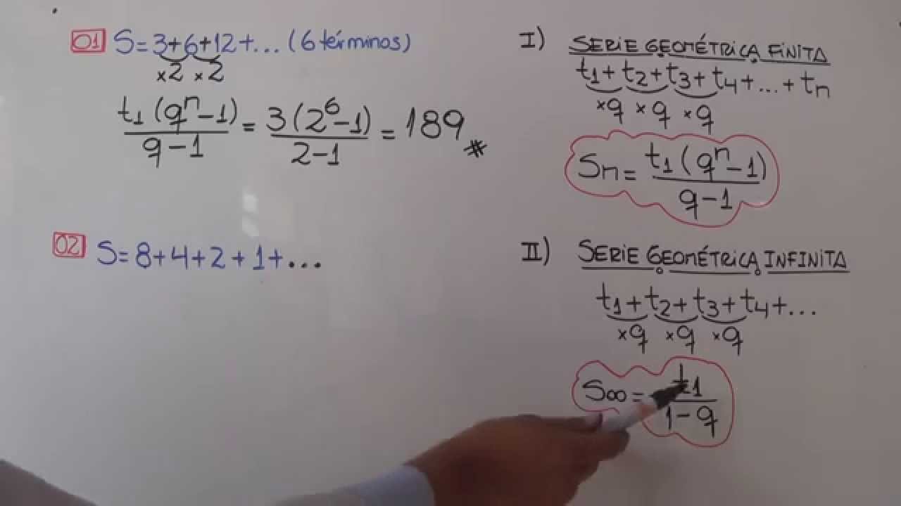 SERIE GEOMETRICA (SUMATORIAS) - YouTube