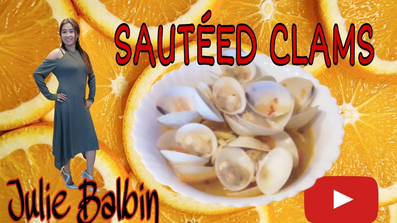 how to cook Ginisang halaan/sautéed clams - YouTube