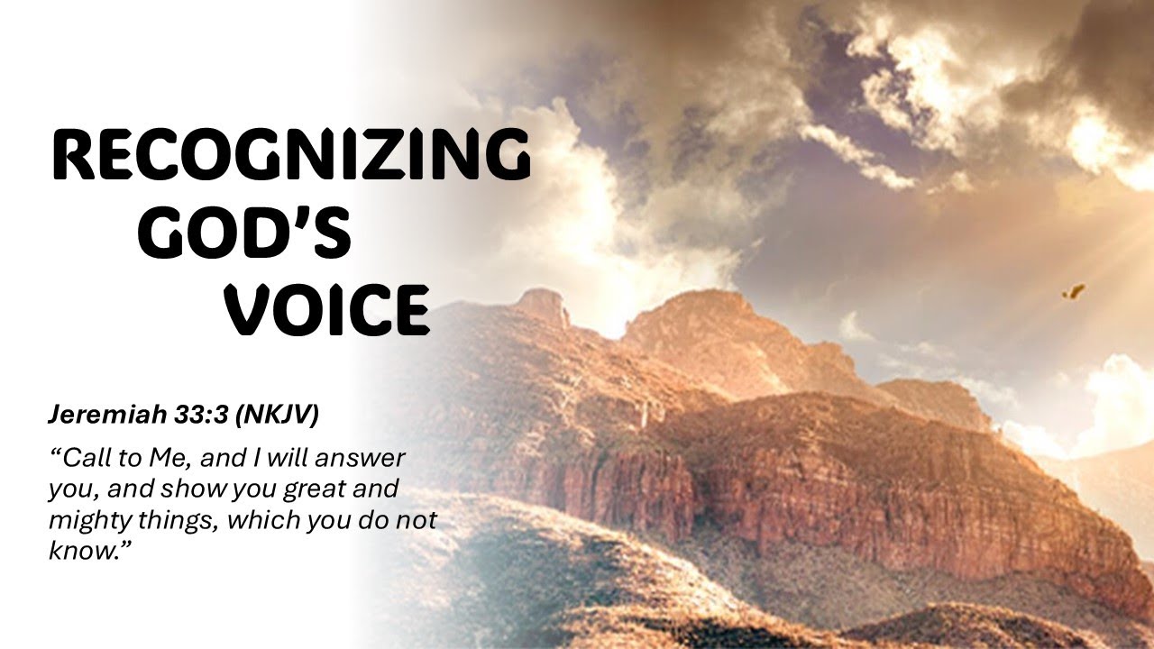 Recognizing God's Voice (Daily Devotional) - YouTube
