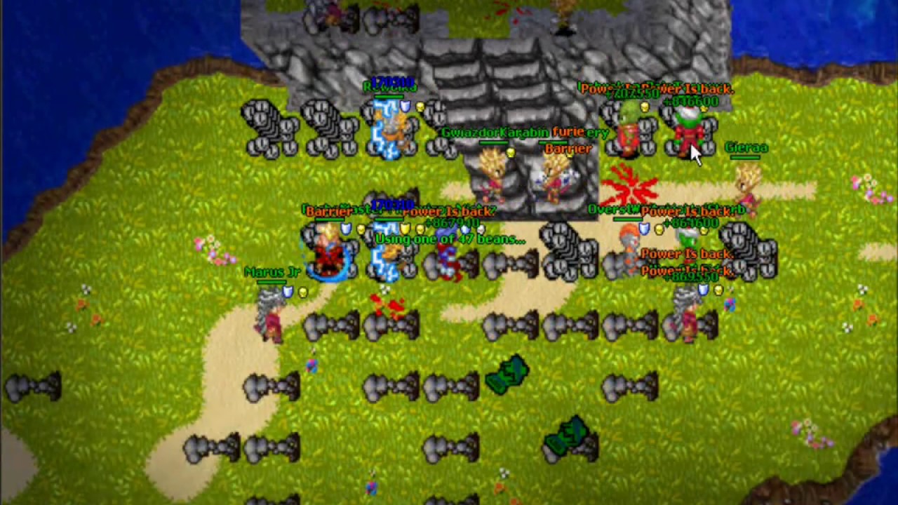 Najstabilniejszy silnik tibia 8.60 - lopalightning