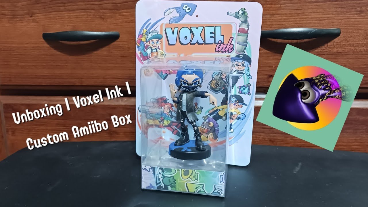 Unboxing | Voxel Ink | Custom Amiibo Box - YouTube