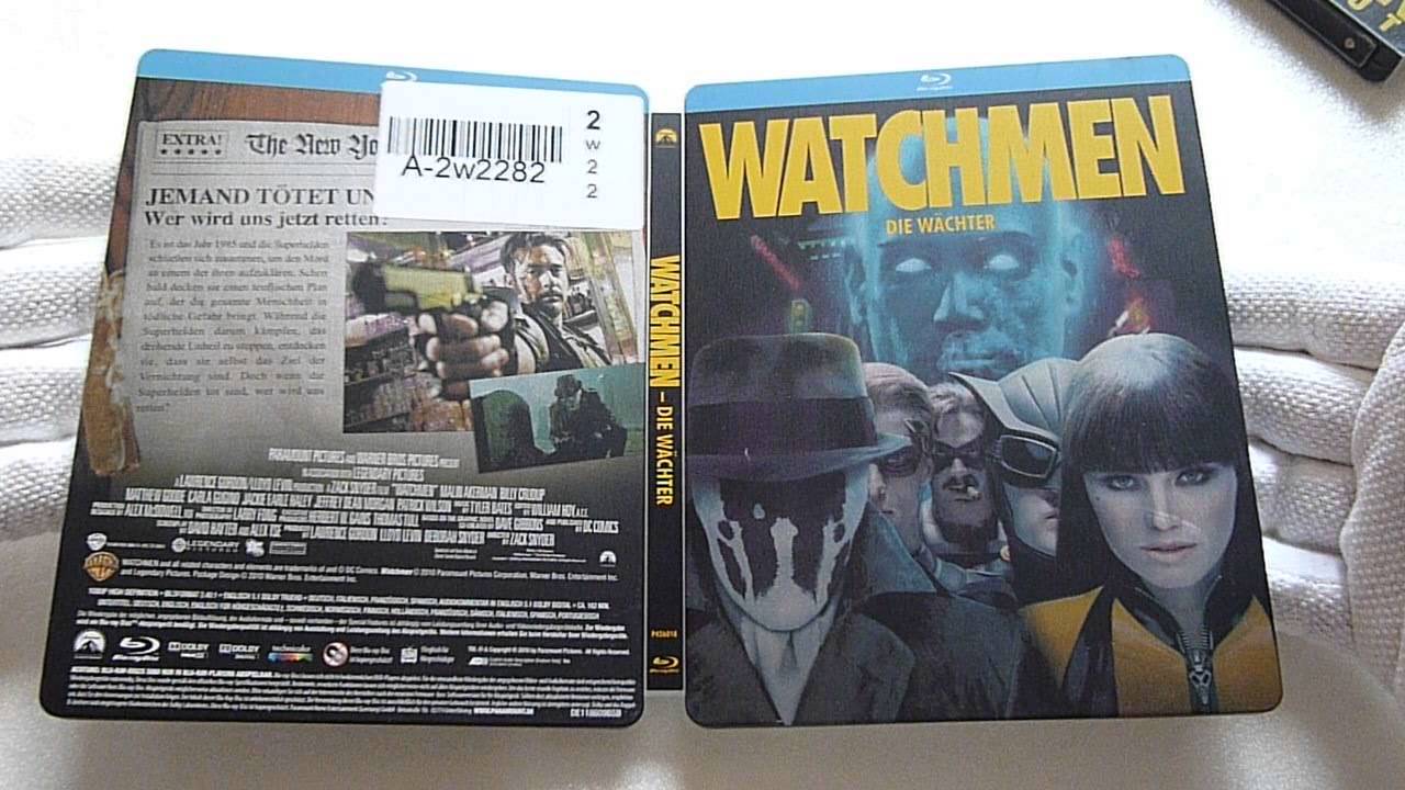Unboxing: Watchmen (Limitierte Steelbook Edition) [Blu-ray] - YouTube
