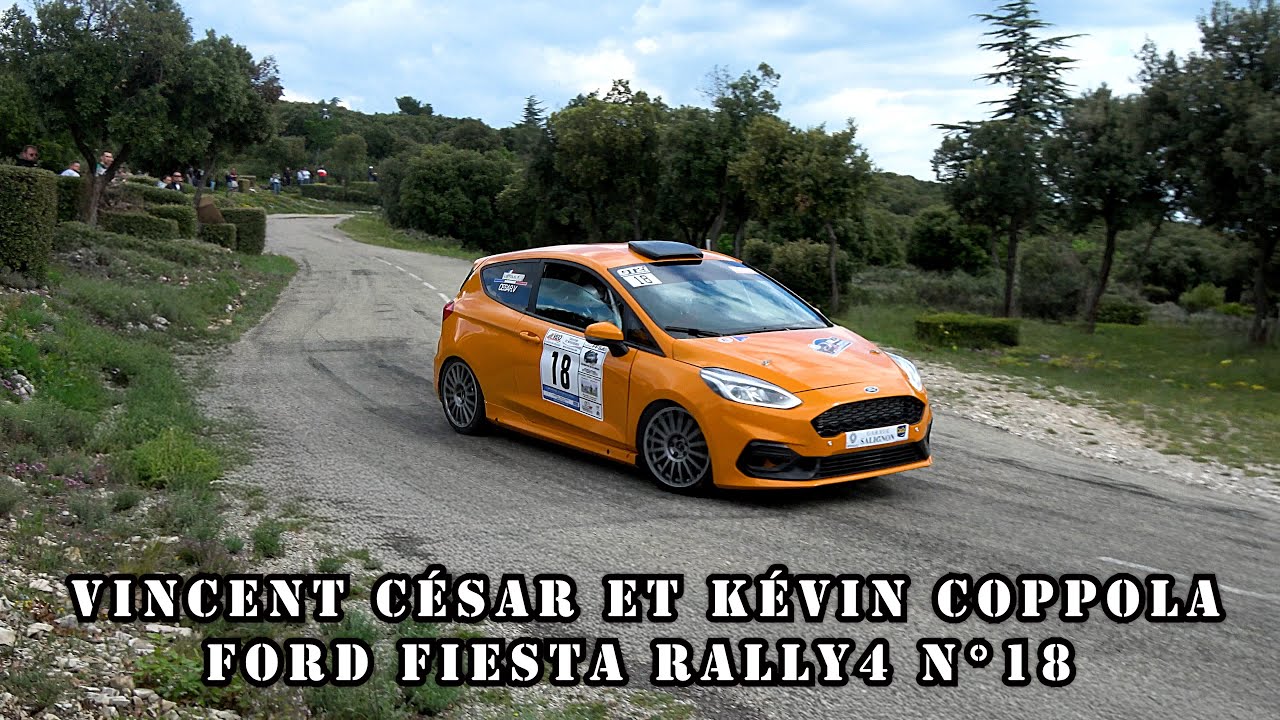 Rallye des Monts de Vaucluse 2025 - Ford Fiesta Rally4 N°18 - Vincent ...