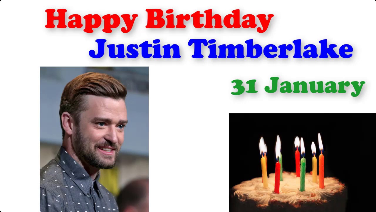 Justin Timberlake Happy Birthday Meme