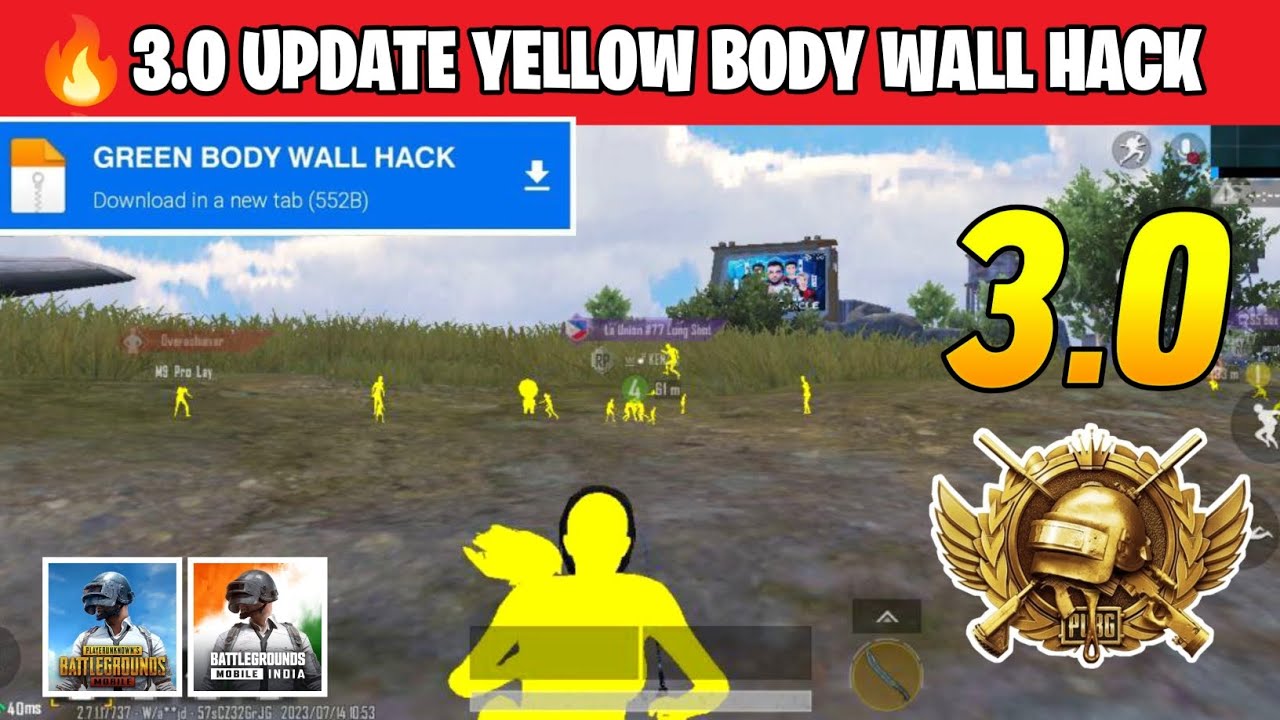 BGMI GREEN BODY CONFIG 3.0 | BGMI GREEN BODY 3.0 | GREEN BODY WALL HACK 3.0 BGMI - YouTube