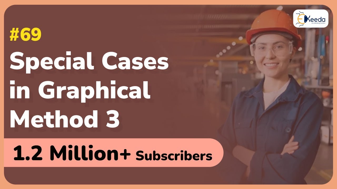 Special Cases in Graphical Method 3 | Linear Programming | GATE IE & OR ...