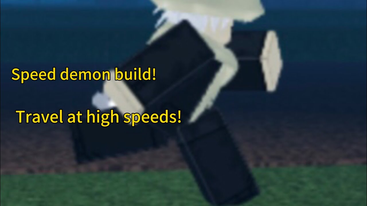 Roblox speed demon build (pilgrammed) - YouTube