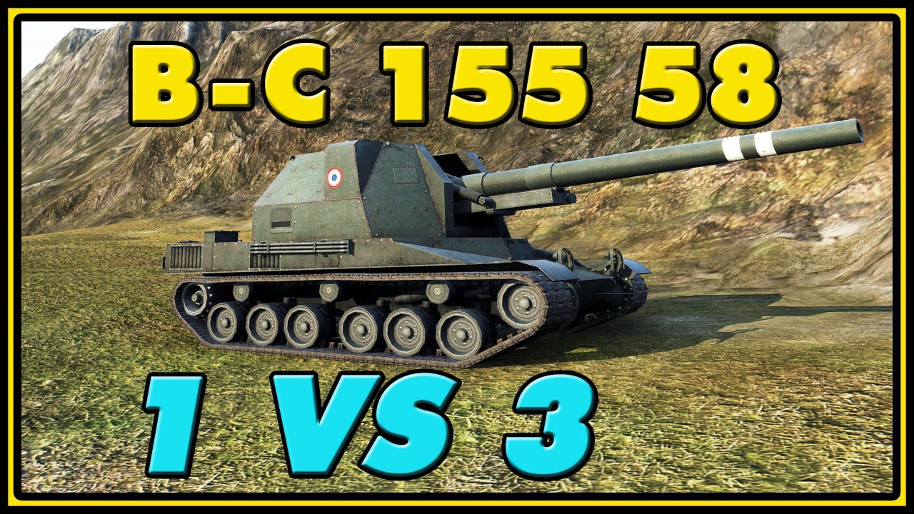 World of Tanks | BatChat. 155 58 - 6 Kills - 8.3K Damage - YouTube