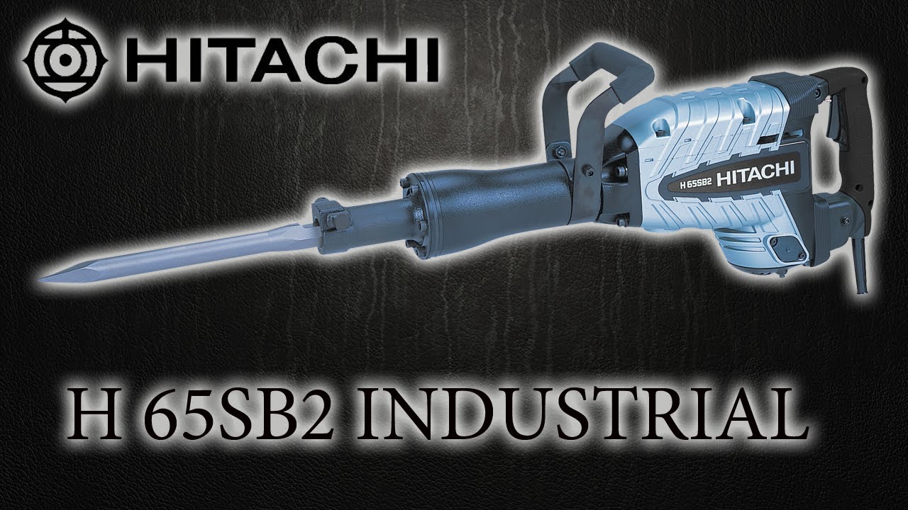 Отбойный молоток HITACHI H 65SB2 NV INDUSTRIAL - YouTube