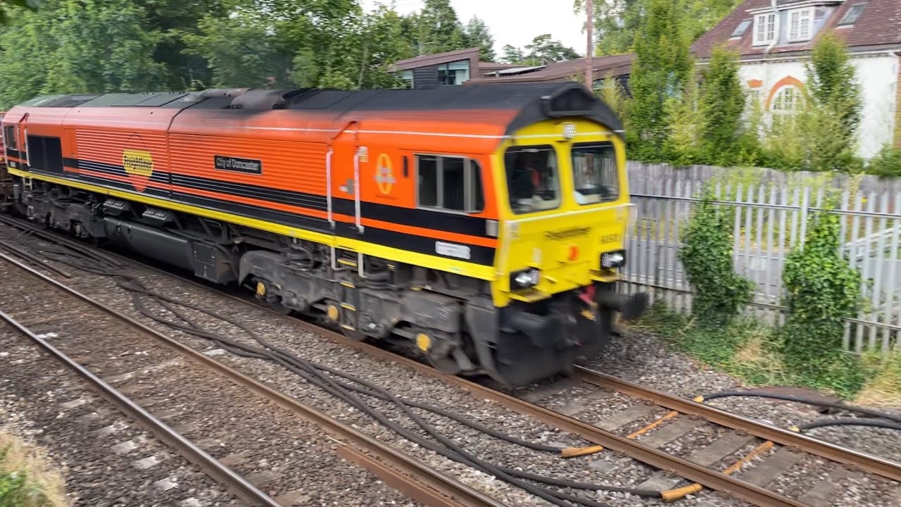 Class 66 | 66508 ‘City of Doncaster’ | Freightliner - YouTube