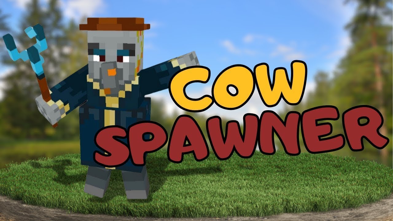 How to Get a Cow Spawner in Minecraft | Minecraft Tutorial (2025) - YouTube