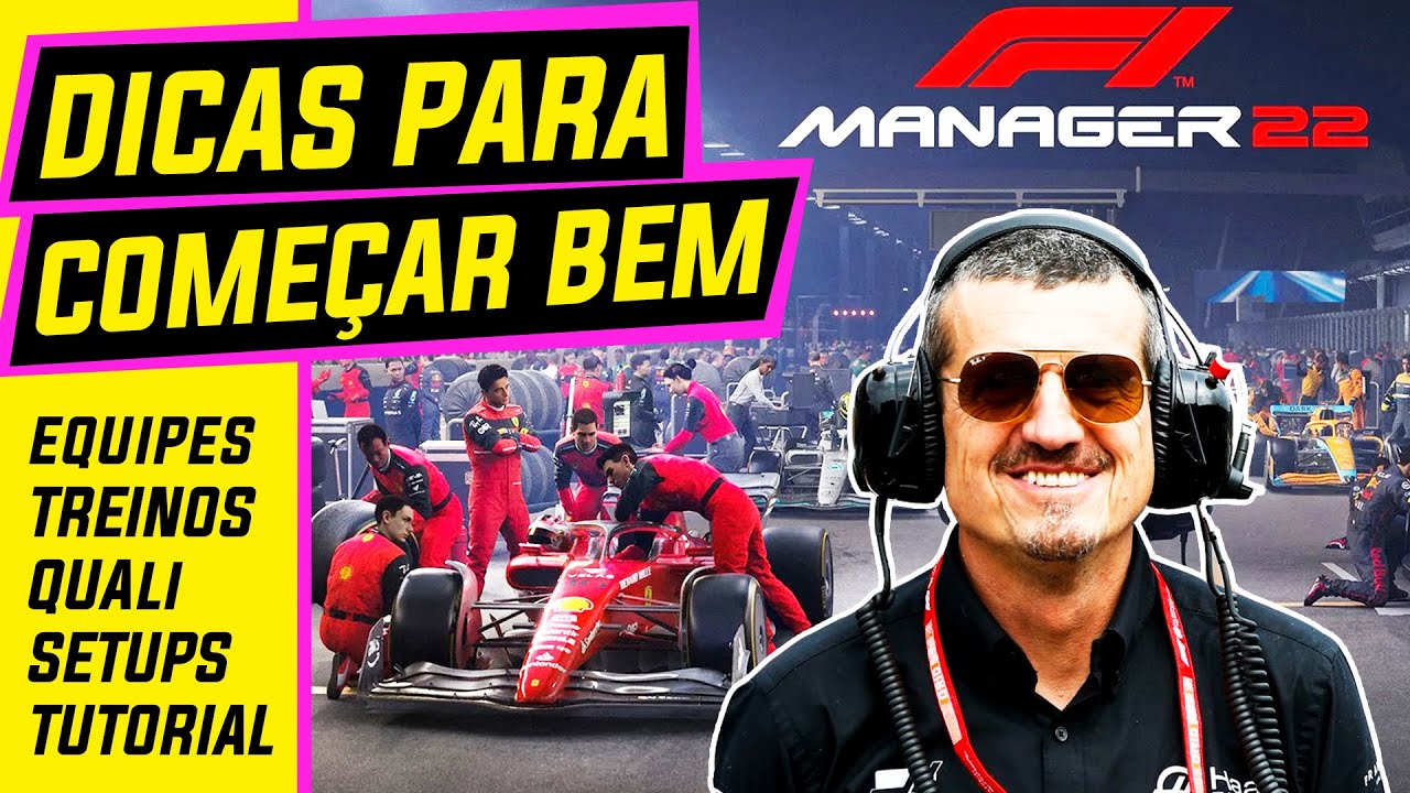 F1 MANAGER 2022 DICAS PARA COMEÇAR BEM - YouTube