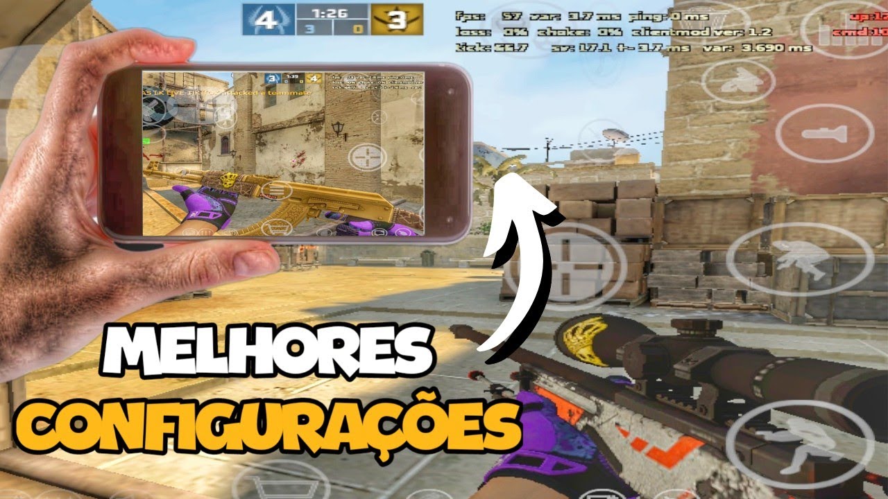 CS MOBILE/ MELHORES CONFIGURAÇÕES PRA MOBILADOR!! SENSIBILIDADE ...