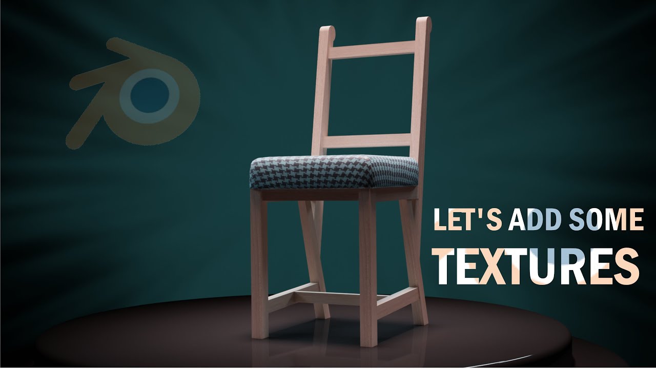 Blender Berlage Chair 2: easy textures and uv unwrap! - YouTube