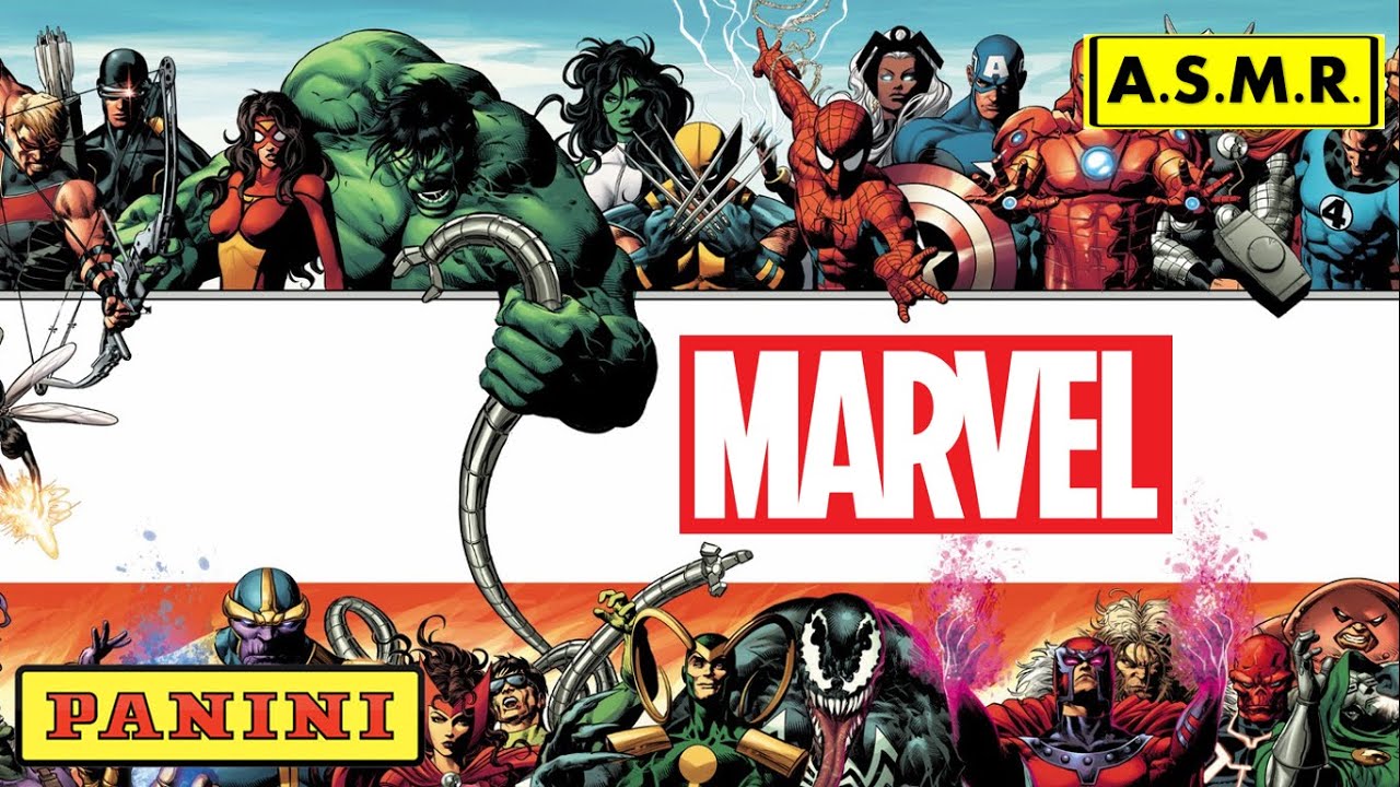 Panini Marvel Rivals Sticker Collection Starter Pack Unboxing Album ...