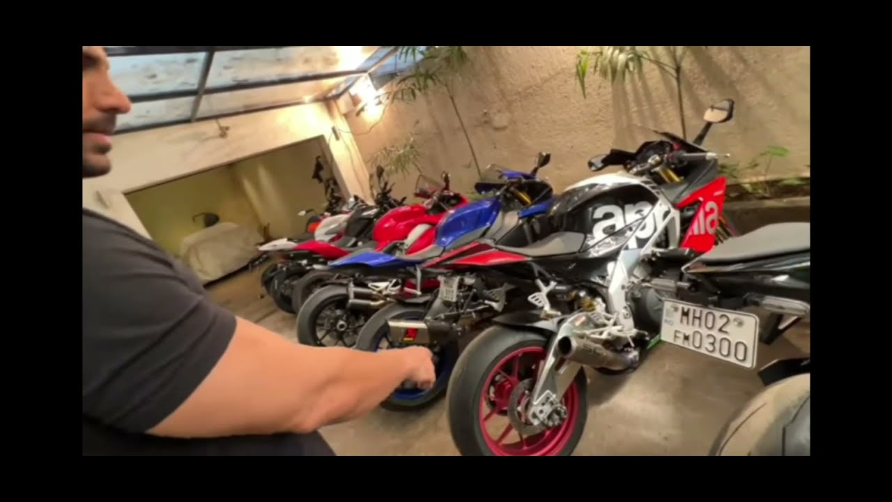 John Abraham super bike collection | Aprilia RSV4 sound of SC project 😱 ...