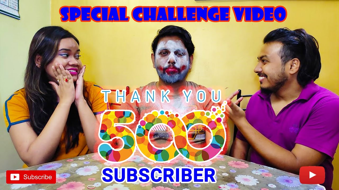 500 Subscribers Special | Challenge Video | Darao Pothik Bor | 2021 ...