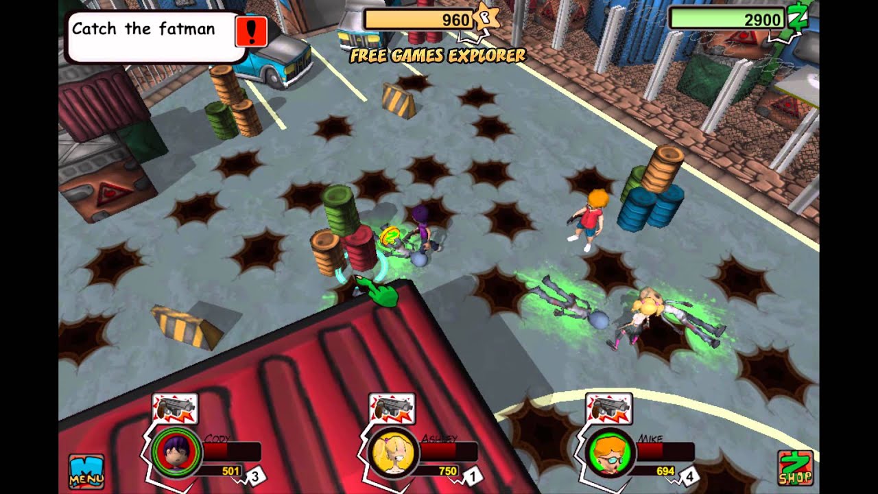 Hot Zomb 13 Game (1-2 lvl) - YouTube